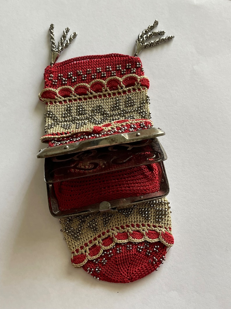 RARE Antique Original Late Georgian/early Victorian Miser Purse - Etsy