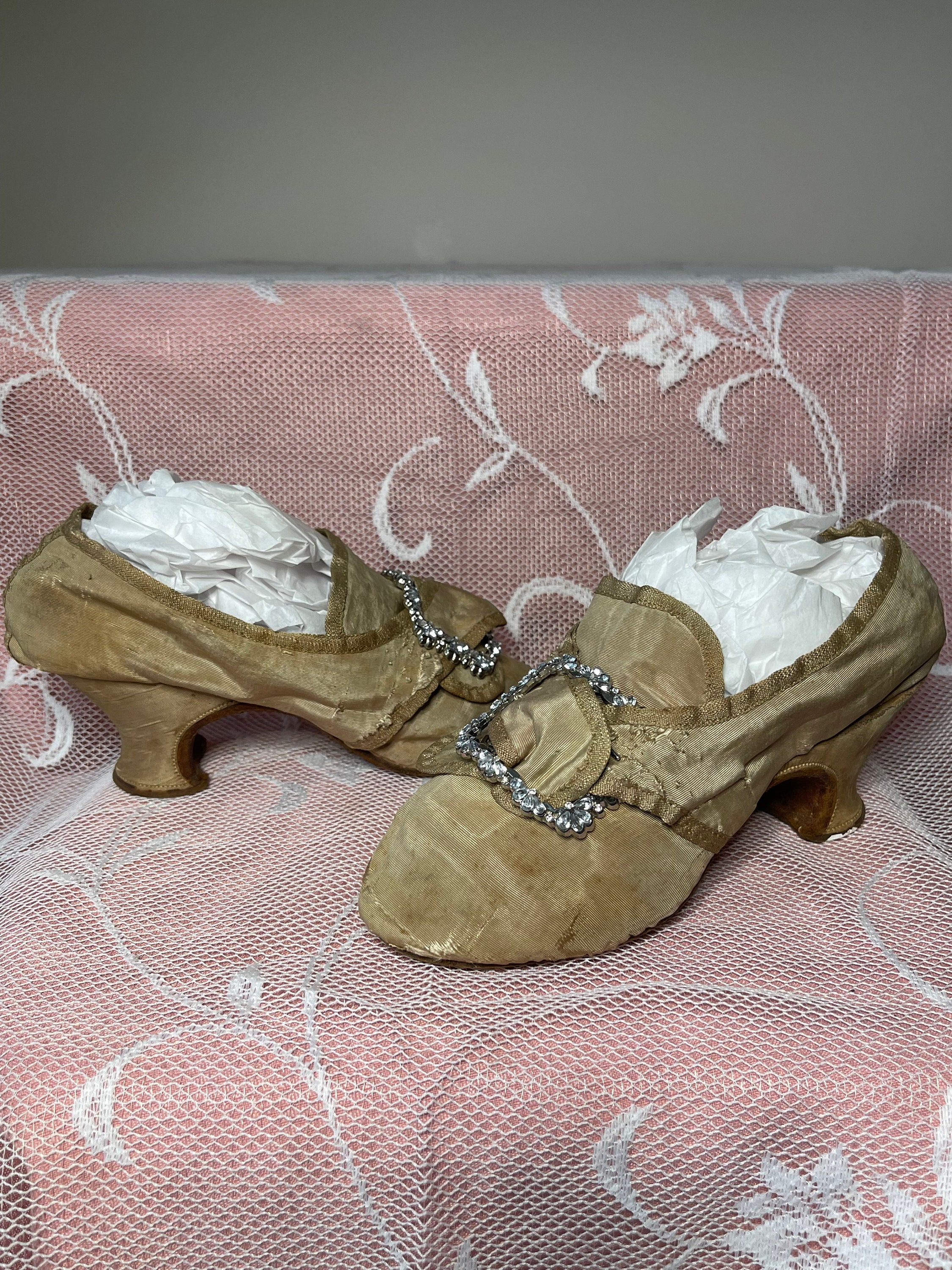 RARE Antique Original Mid 18th 1750 Century Shoes - Etsy