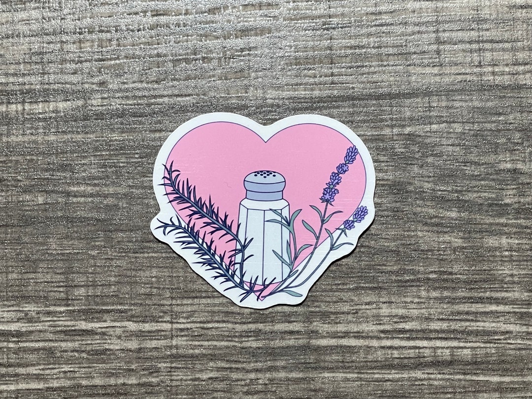 Practical Magic Salt, Rosemary, Lavender, Love Glossy Laminated Sticker ...