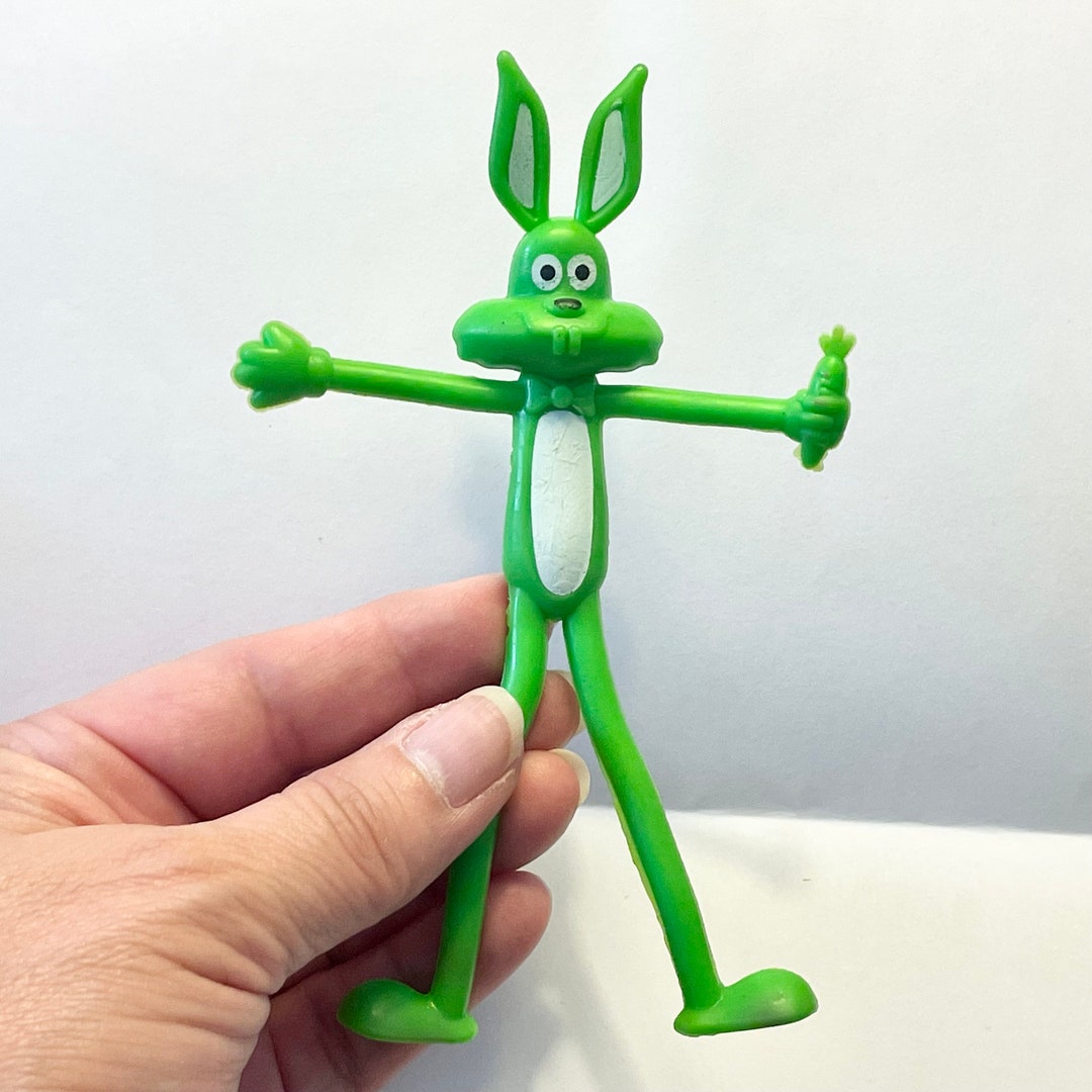 6 Bendy Rabbit Cute Funny Bunny Figure - Etsy