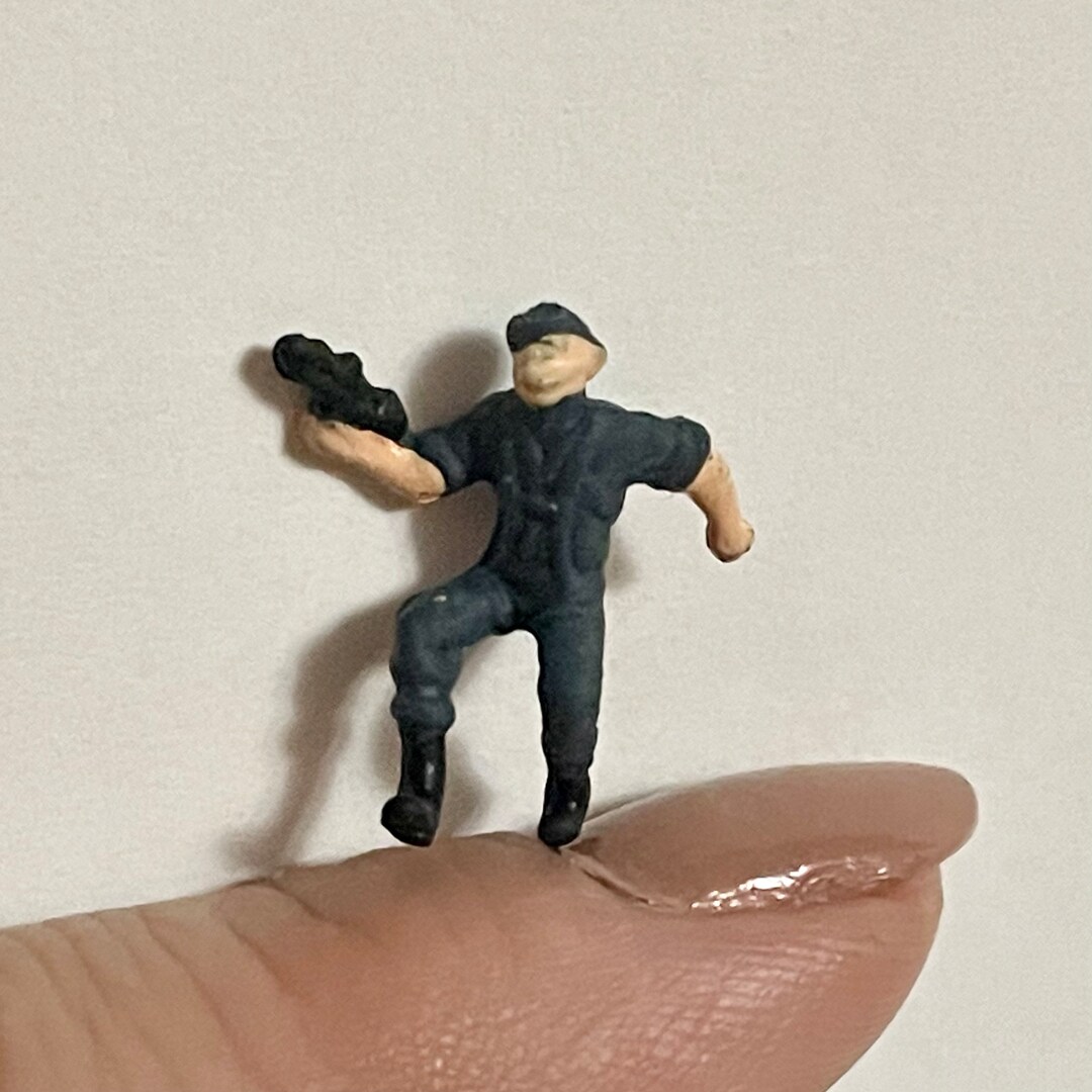 SWAT Army Tactical Military Tiny Scale Mini Micro Miniature Figure - Etsy