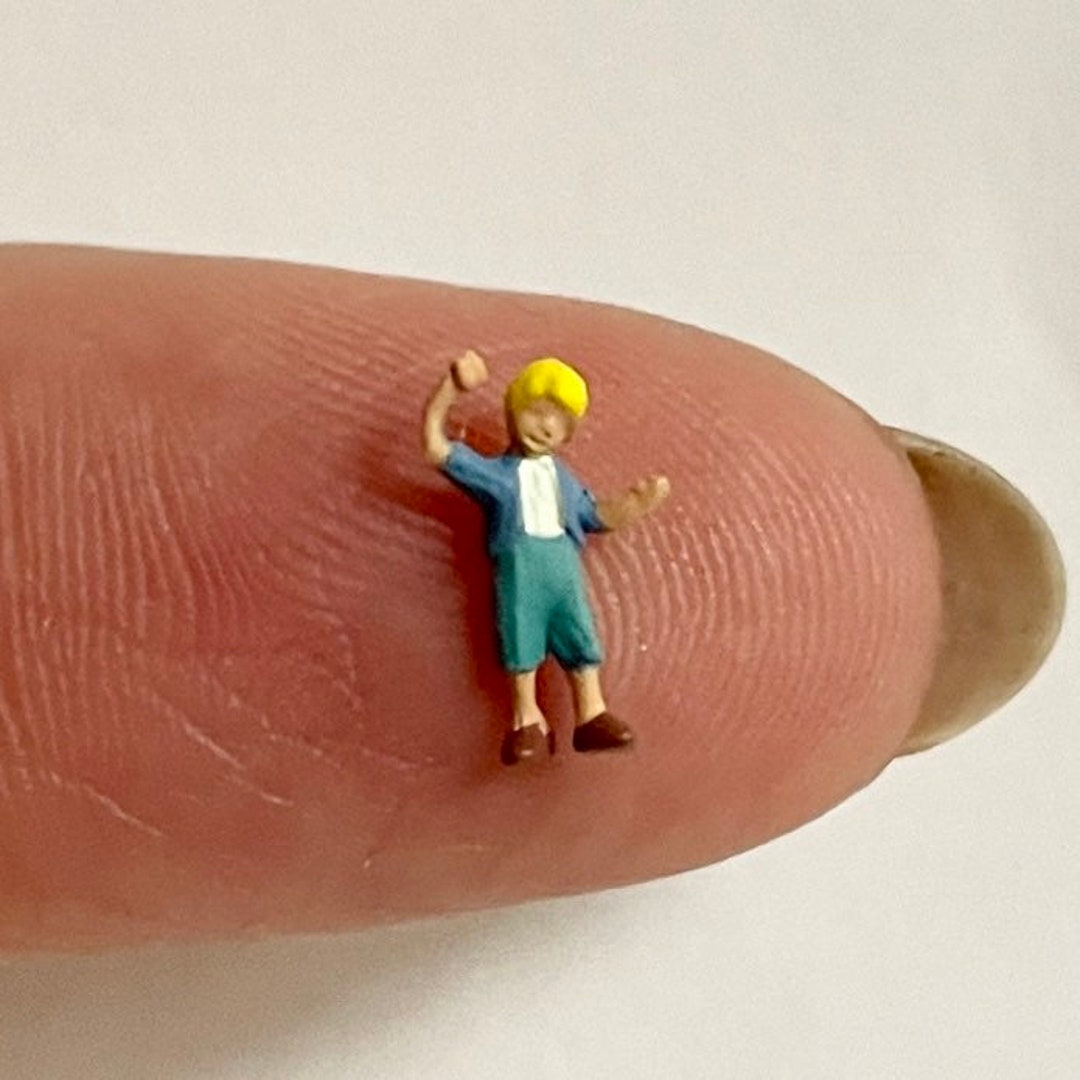 Child Tiny Miniature Kid Mini Figure - Etsy