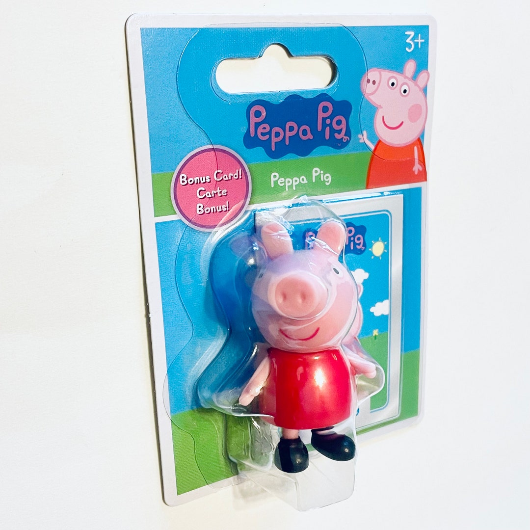 Miniature Peppa Pig Figure With Bonus Card New in Package - Etsy