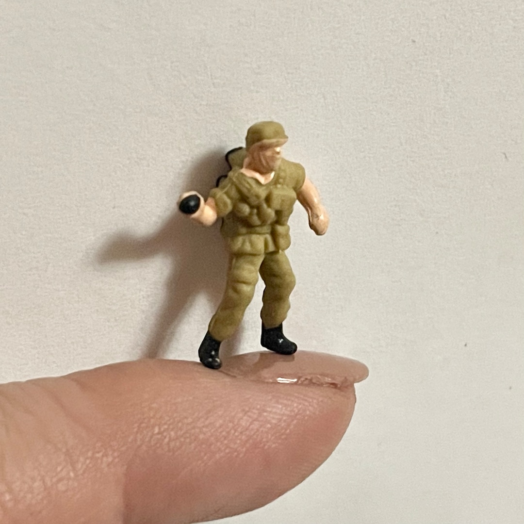 SWAT Army Tactical Military Tiny Scale Mini Micro Miniature Figure - Etsy