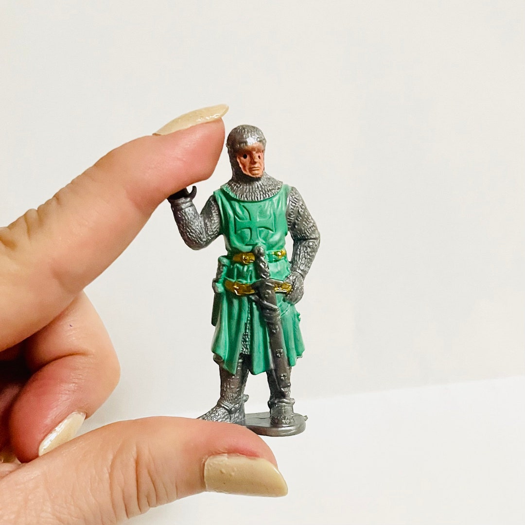 Standing Medieval Knight Figurine With Realistic Details - Etsy