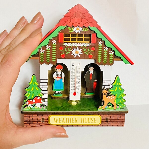 German Weather House - Etsy