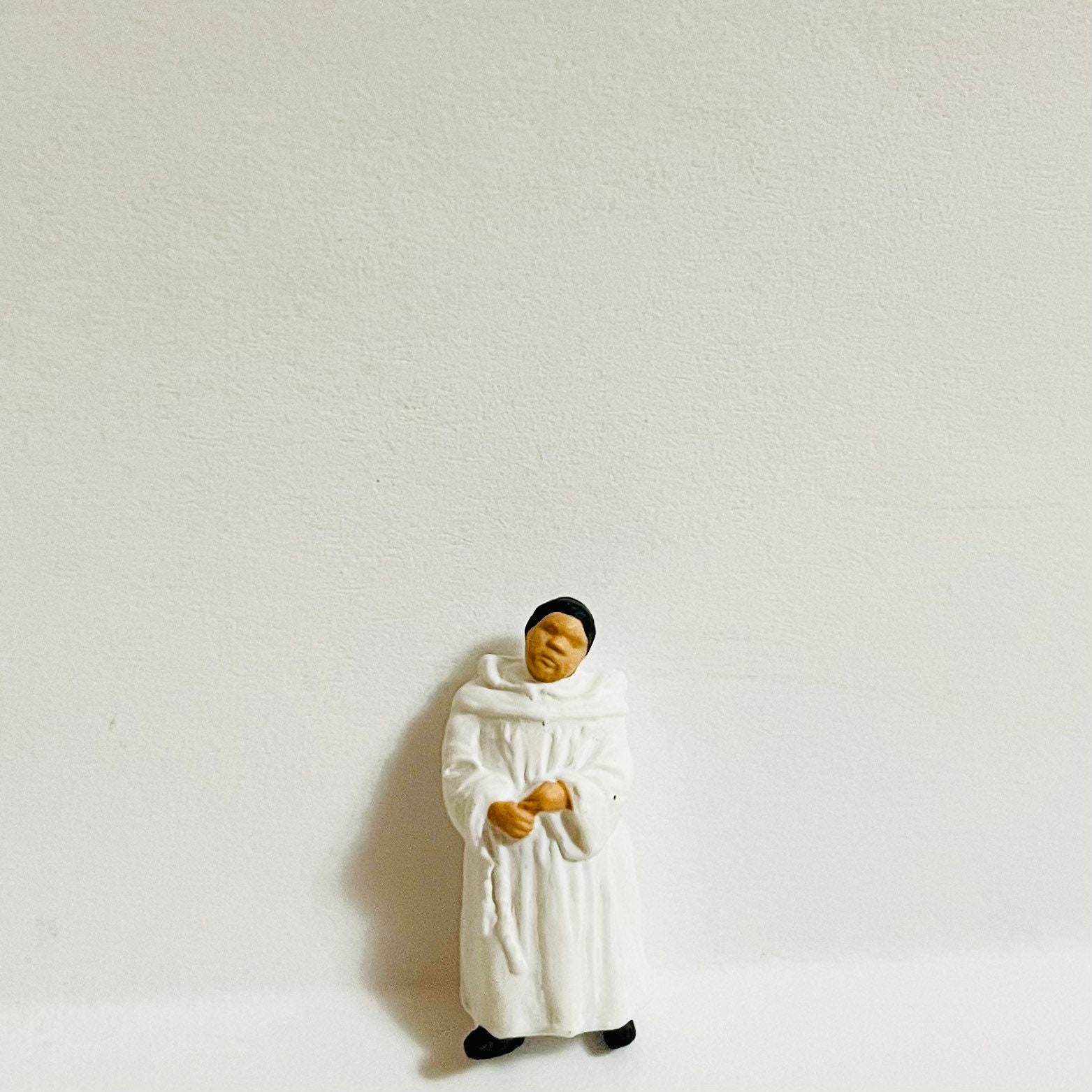 Tiny Priest Father Monk Catholic Mini Praying Miniature - Etsy