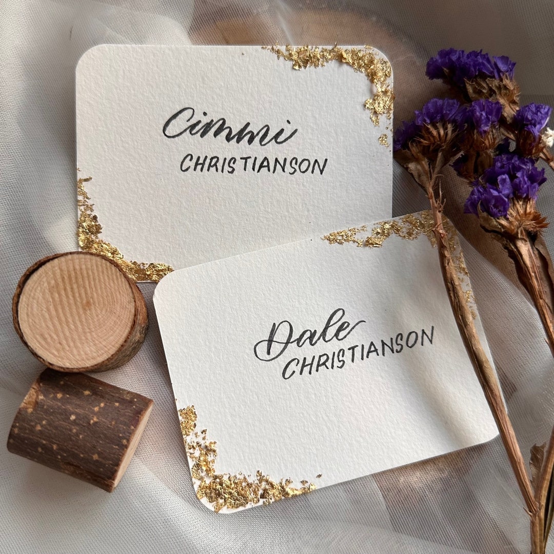 Place Cards, Wedding Place Cards, Wedding Name Cards, Name Cards ...