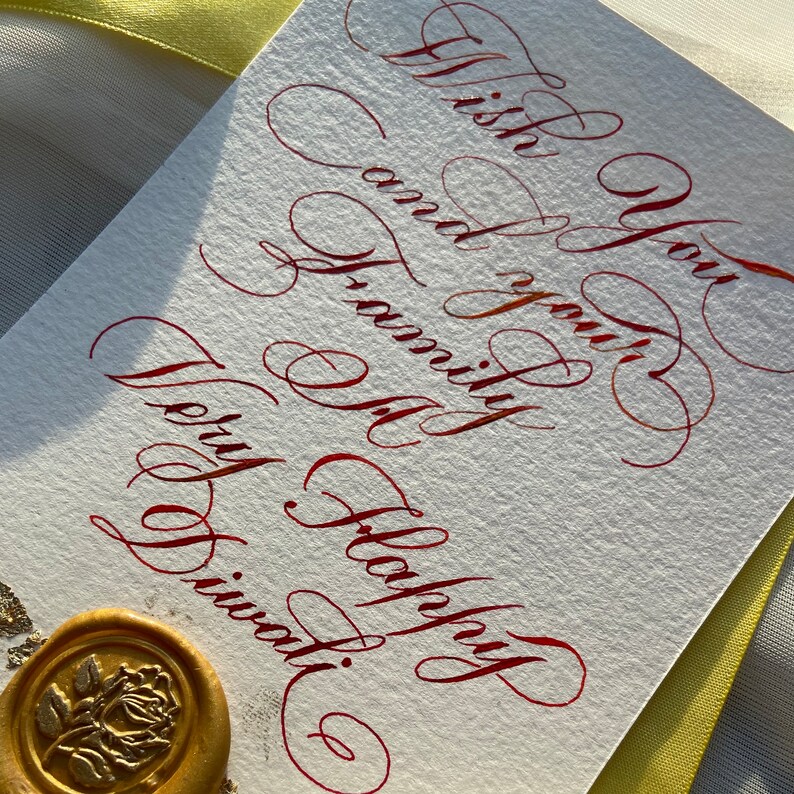 Custom Calligraphy/ Keepsake Calligraphy/ Commisions - Etsy
