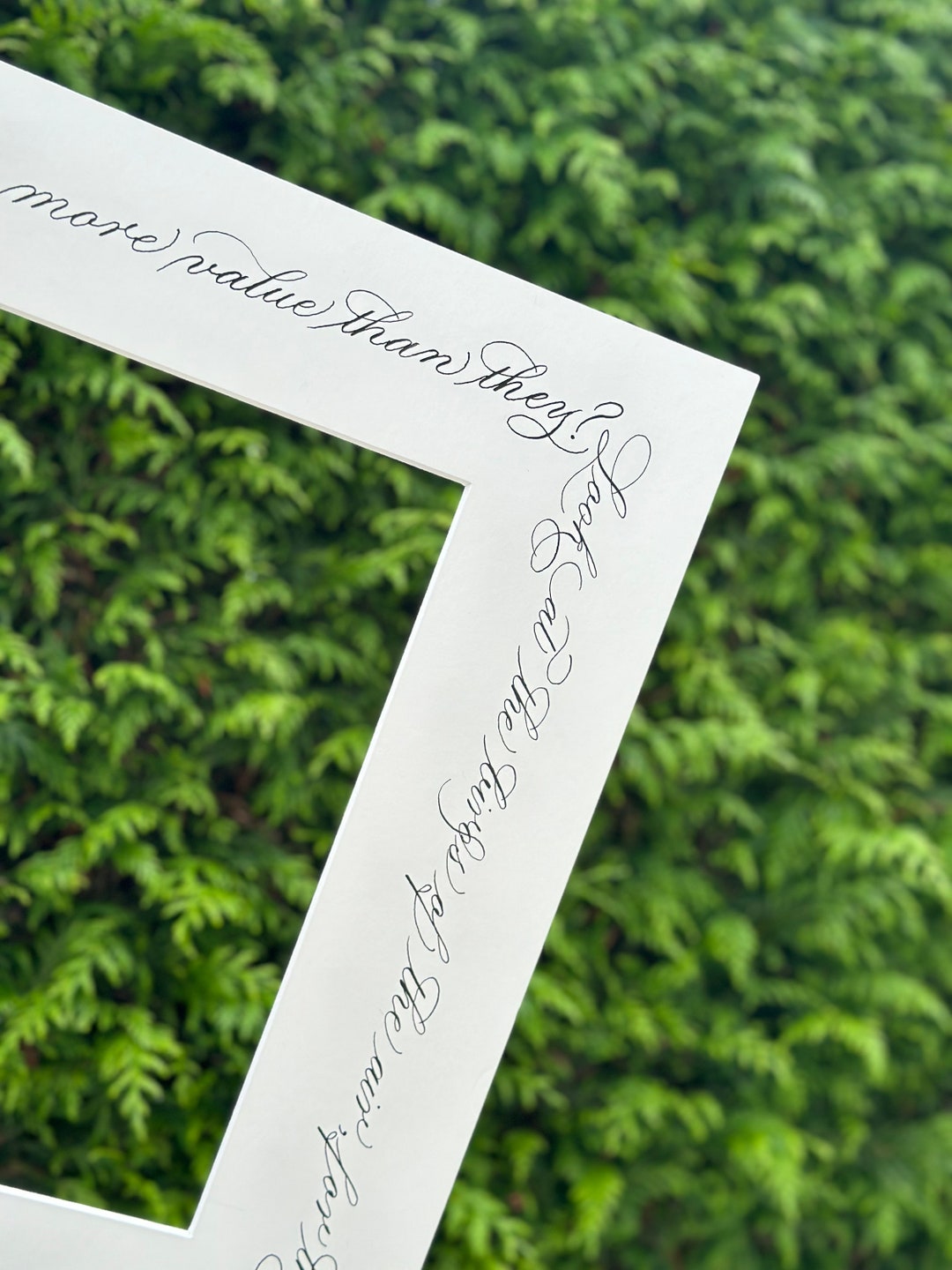 Custom Calligraphy | Quotes | Poems | Letters - Etsy