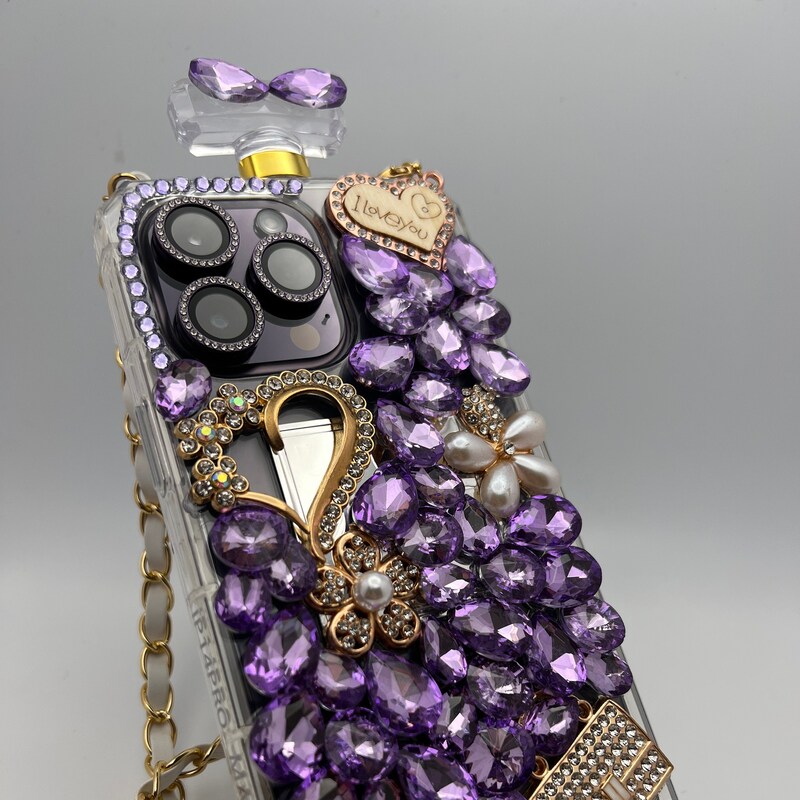 Purple iPhone Case - Etsy