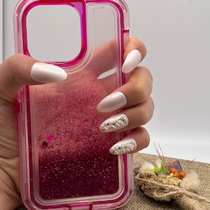 Glittery Waterfall Liquid iPhone 15 Case iPhone 15 Pro Max iPhone 12 ...