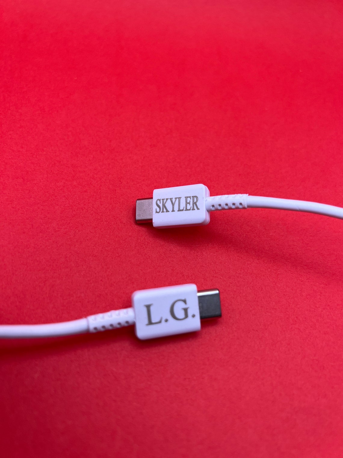 PERSONALIZED CHARGING CABLE Great Promotional Item, Custom Promotion ...