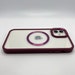 CLEAR RED Magsafe for iPhone 11 Metallic - Etsy