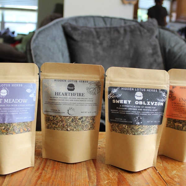 Herbal Tea Sampler - Etsy