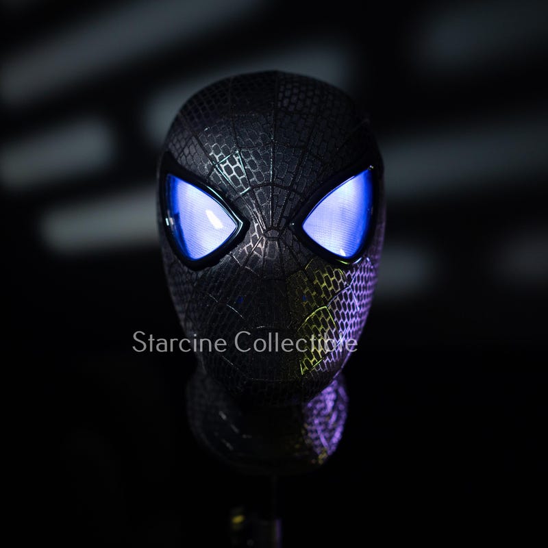 Spiderman Mask Moving Eyes - Etsy