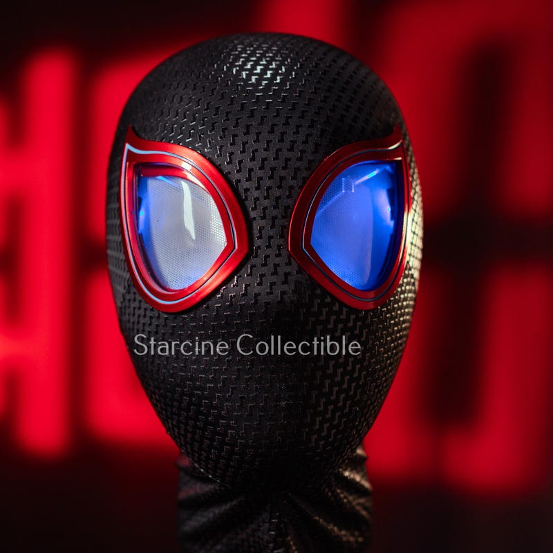 Miles Morales Mask - Etsy