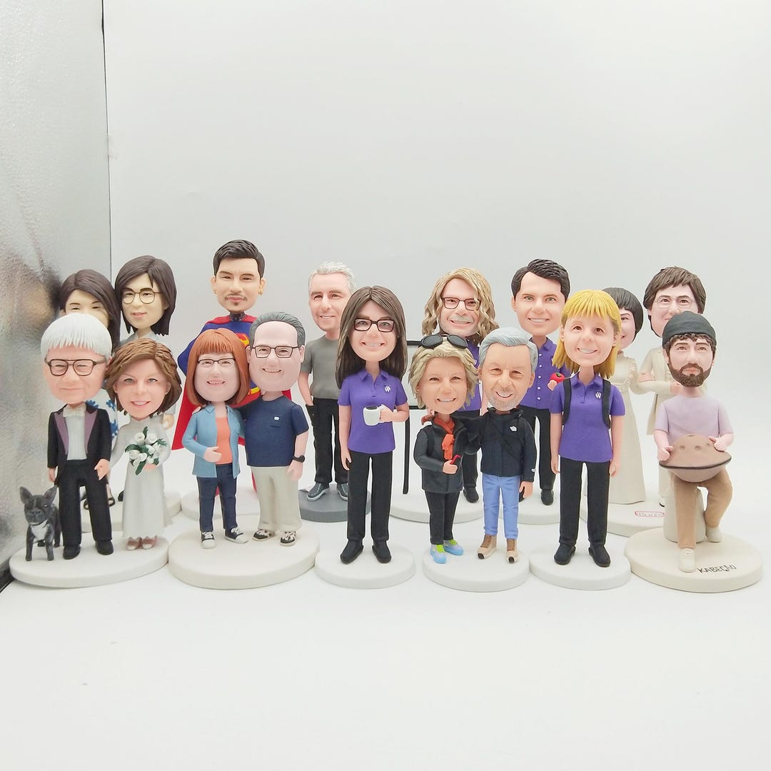 Personalized Bobbleheads, Custom Bobbleheads, Custom 3D Statues, Family ...