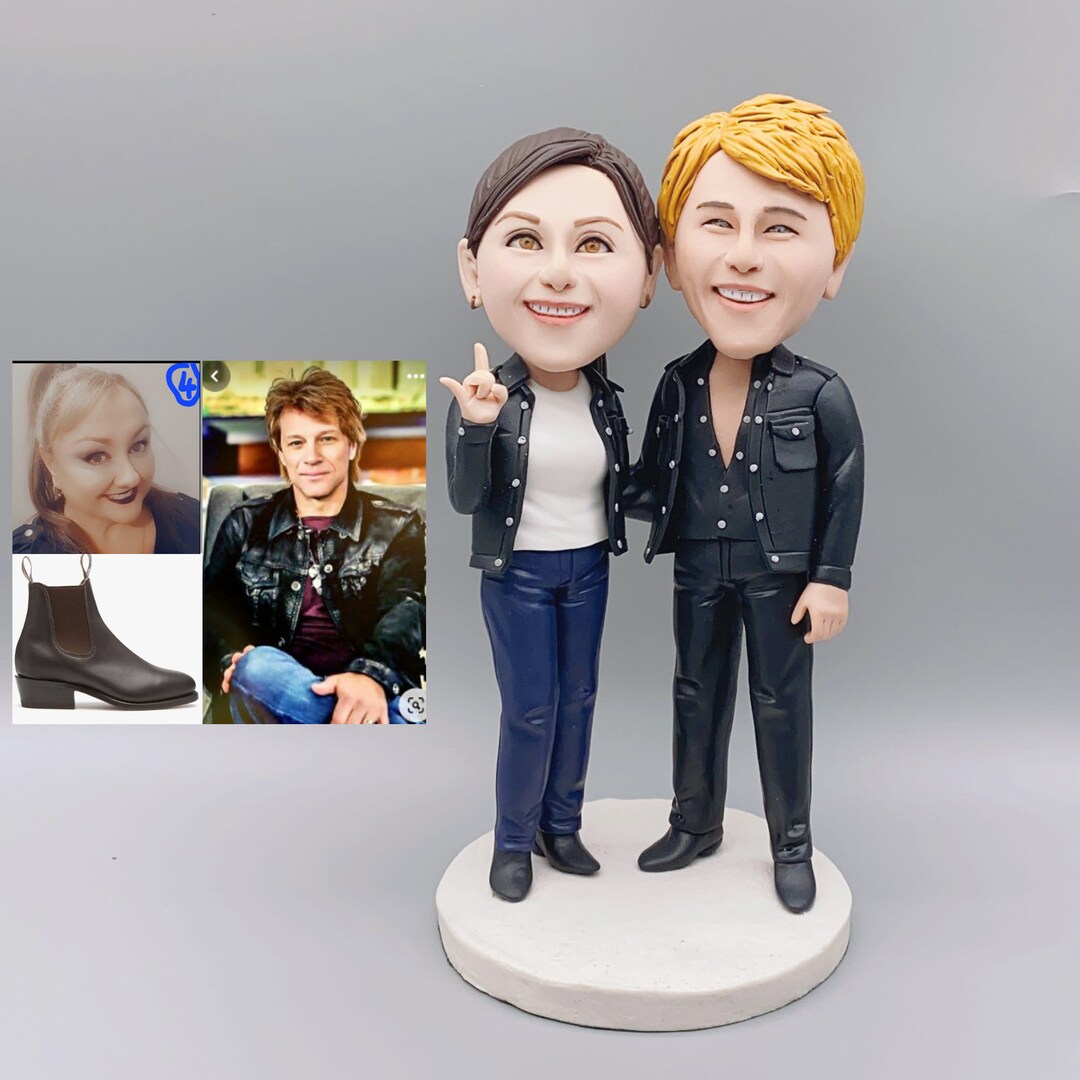 Custom Couple Bobbleheads, Anniversary Gifts for Parents, Personalized ...