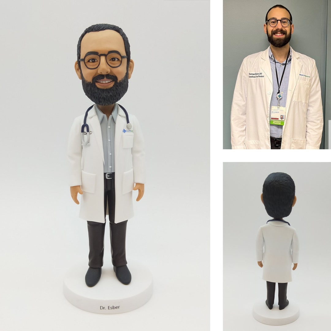 Personalized Doctor Dolls, Custom Attending Doctor Nurse Dolls ...