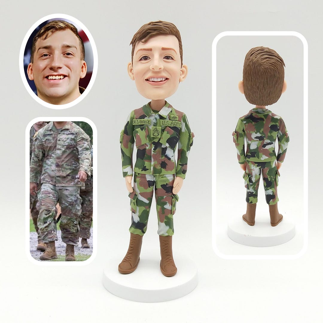 Custom Bobbleheads, Custom Officer Bobbleheads, Custom Soldier ...