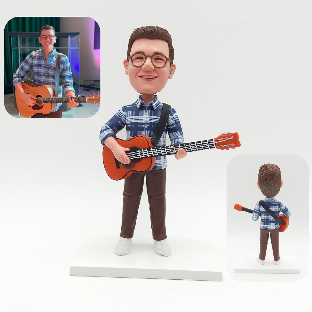 Personalized Custom Bobbleheads, Custom Music Student Bobbleheads ...
