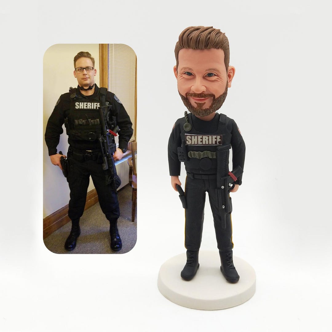 Custom Bobbleheads, Custom Police Bobbleheads, Custom Sheriff Memorial ...