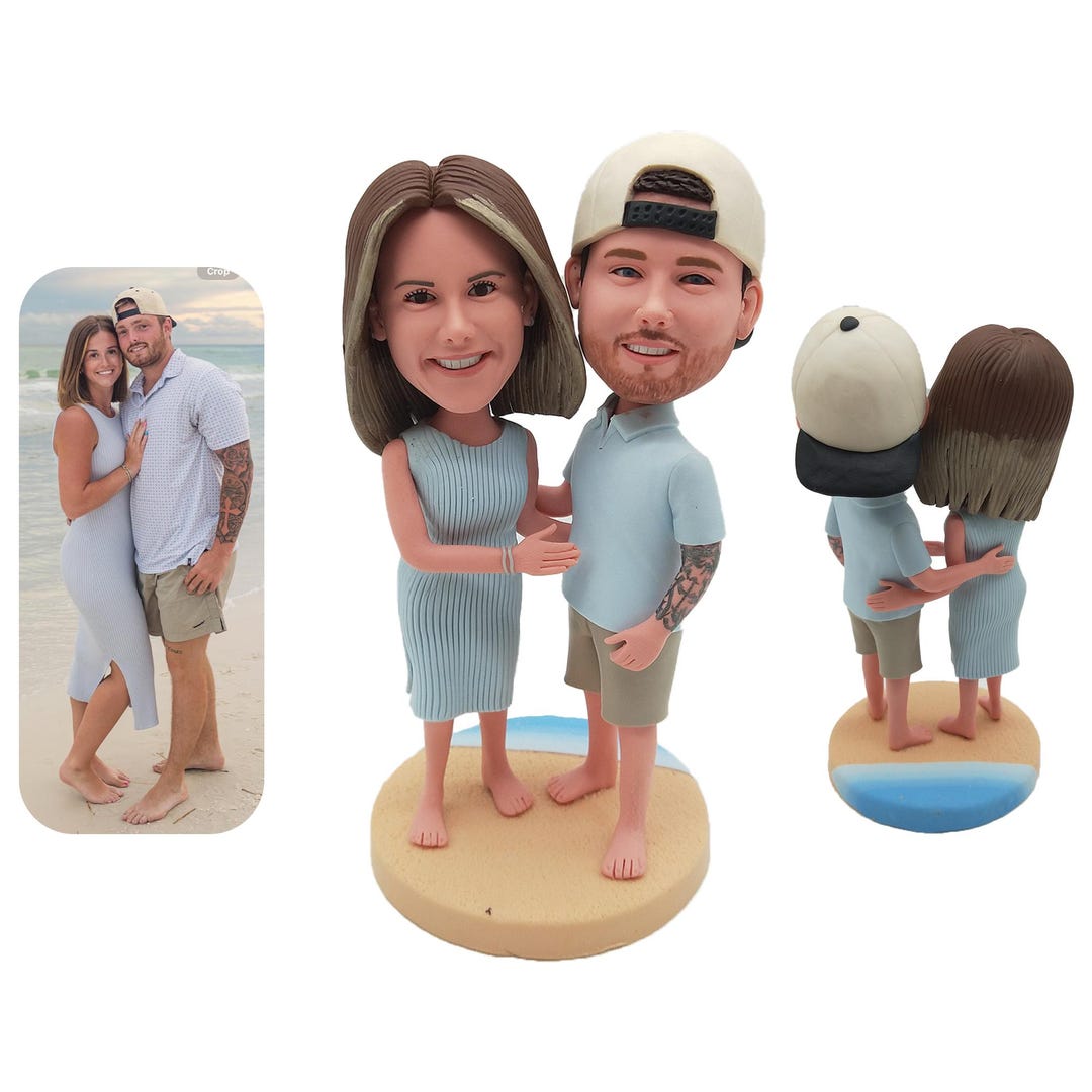 Personalized Custom Couple Bobbleheads,custom Wedding Bobbleheads ...