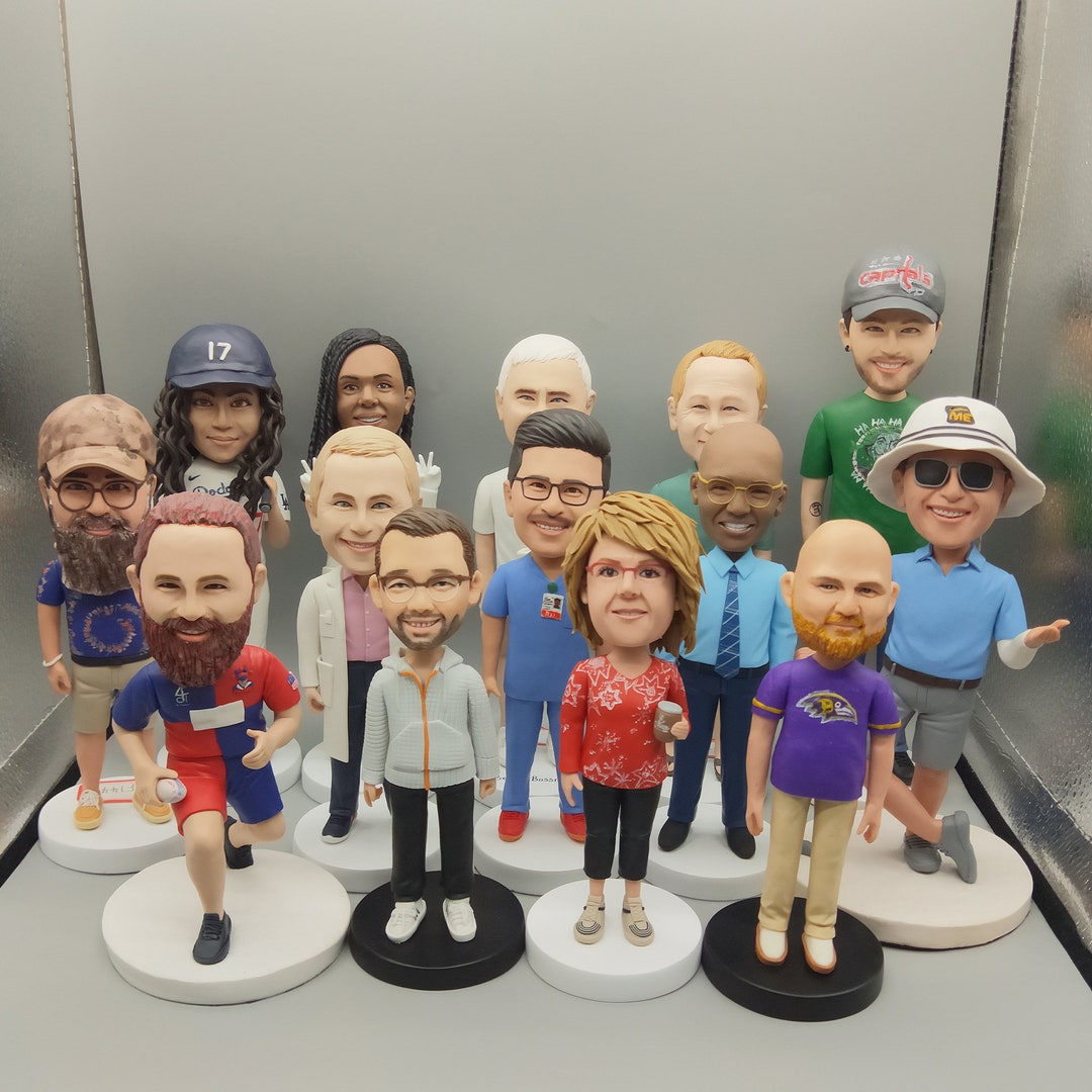 Handmade Character Bobbleheads, Custom 3D Dolls, Personalized ...