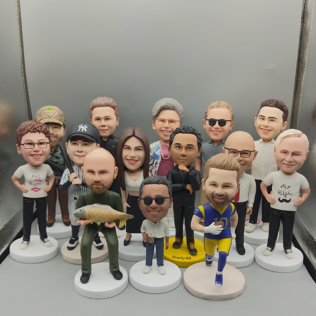 Customized Bobbleheads,custom 3D Figurines From Photos,gifts for Family ...