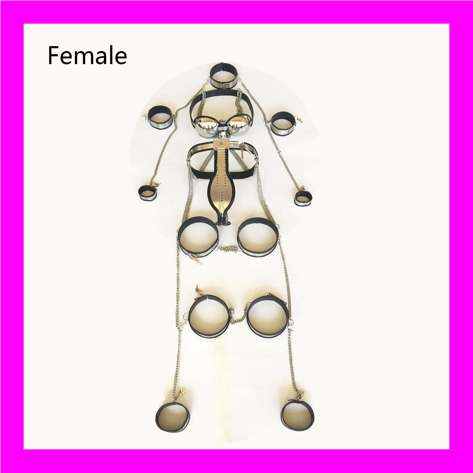 Full Body Restraint Set for BDSM Enthusiastscomplete Chastity - Etsy ...