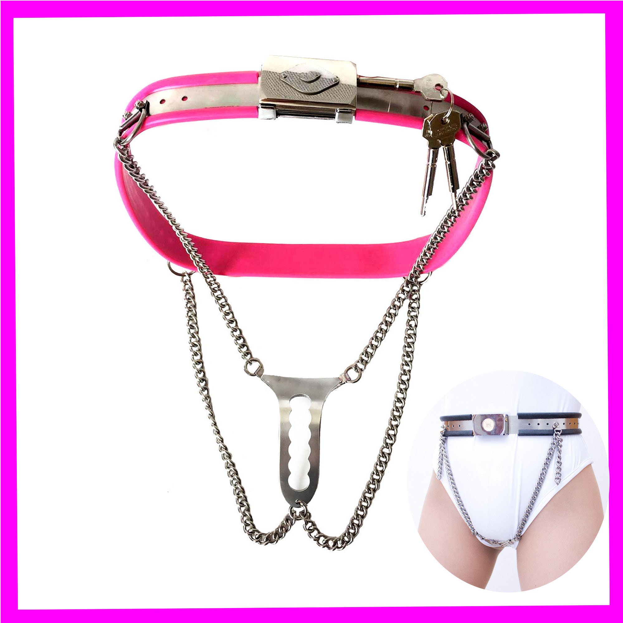 Women's Beginner Chastity Beltfemale Invisible Chastity - Etsy