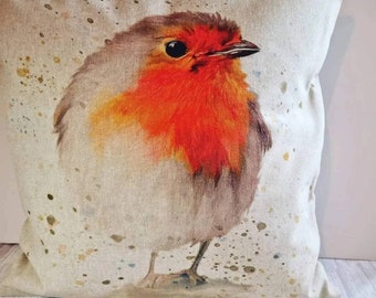 Robin Cushion - Etsy UK
