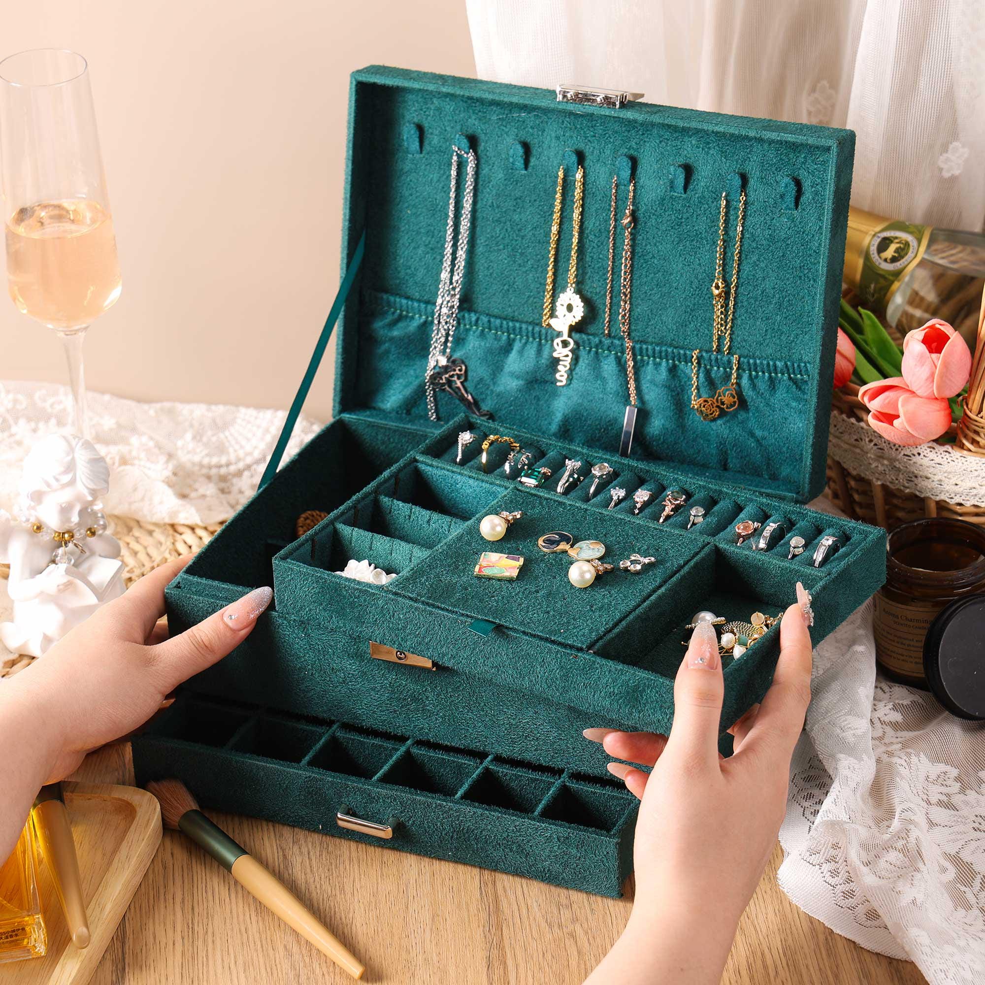 Custom Large Jewelry Box,jewelry Storage Organizer for Women,box With ...
