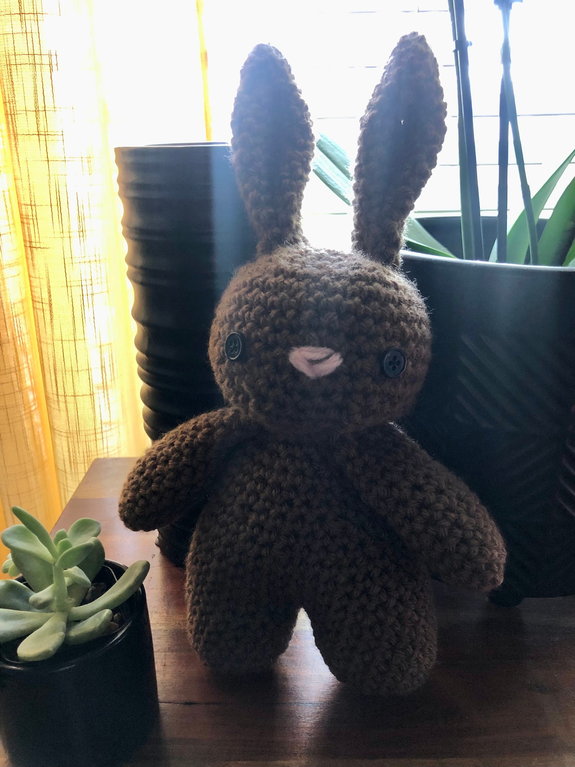 Crochet Bunny Plush - Etsy
