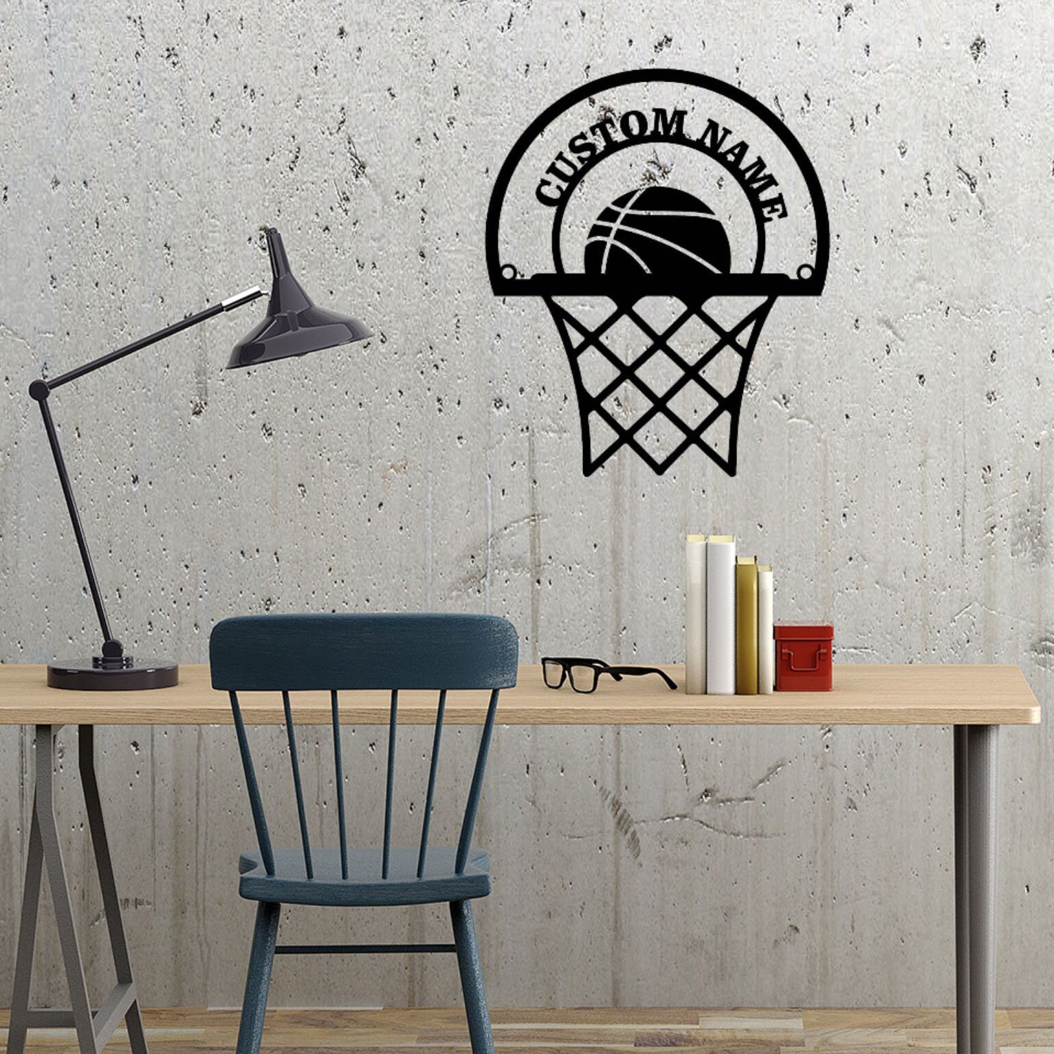 Custom Basketball Metal Wall Art Personalized Basketball Sign - Etsy