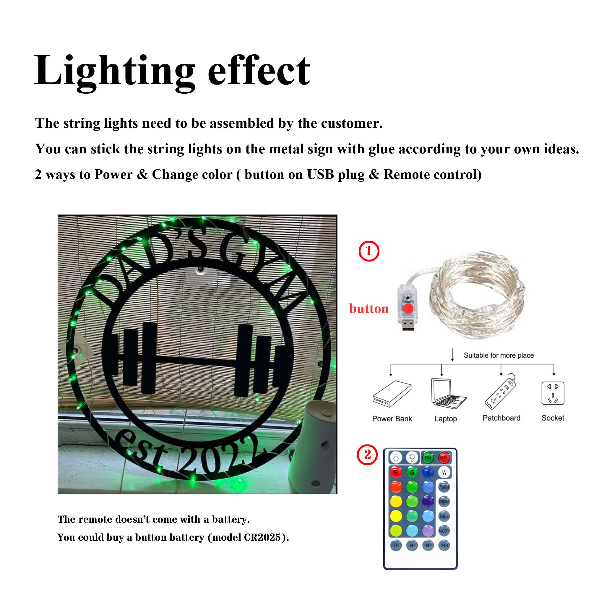 Personalized Home Gym Metal Wall Art Gym Signs Crossfit Sign - Etsy