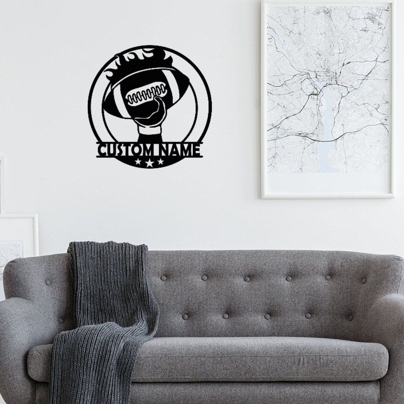 Custom Rugby Wall Art Rugby Sign Personalized Rugby Metal Wall - Etsy