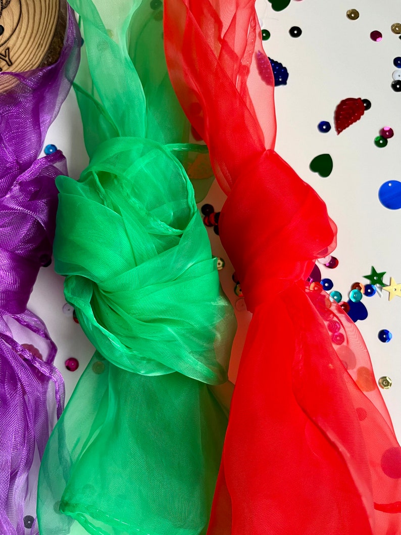 Full Set of Scarves | Great for Sensory Play | Colourful Scarves ...