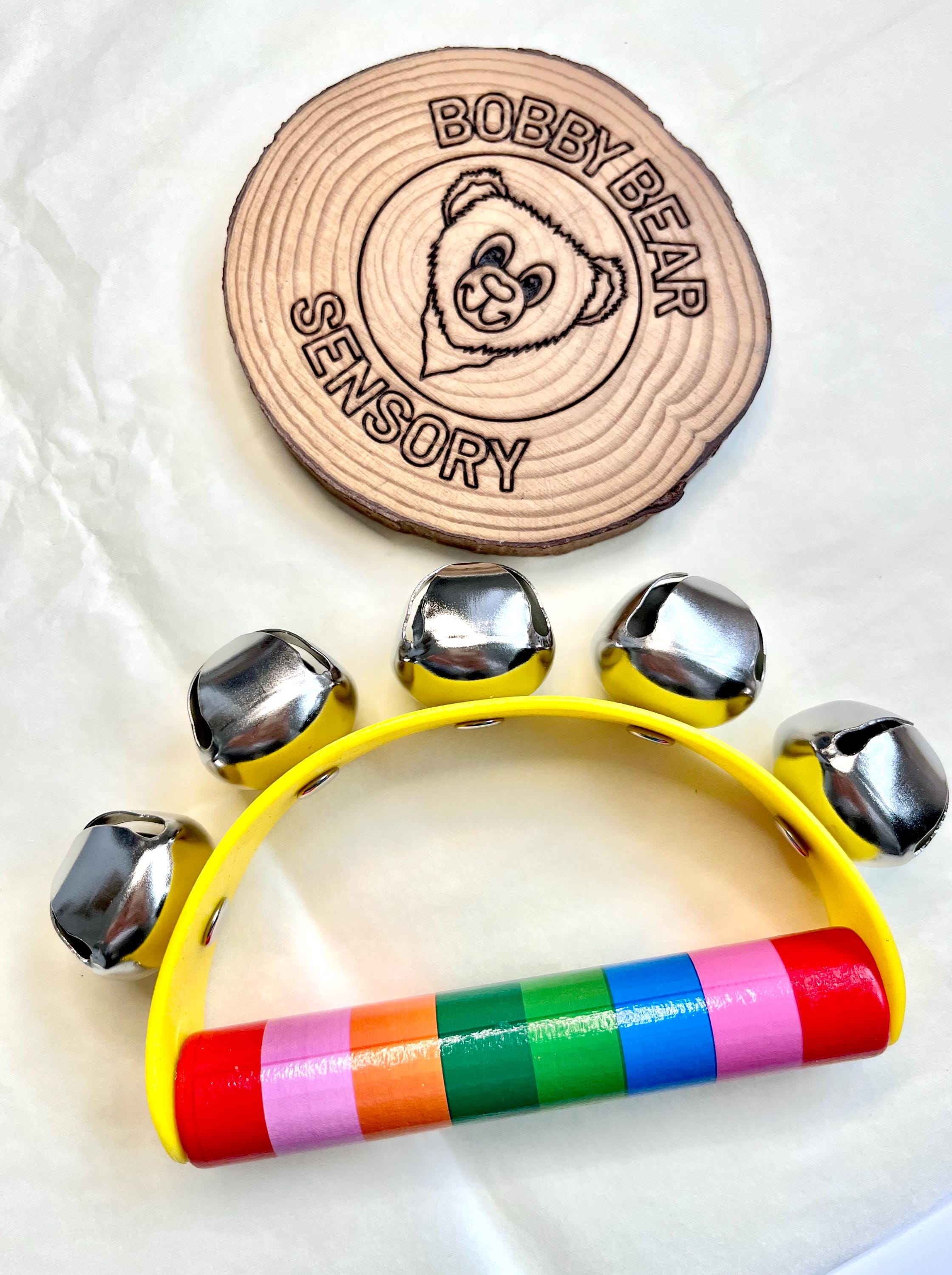 Half Moon Jingle Bell | Baby Toddler Musical Toy - Etsy