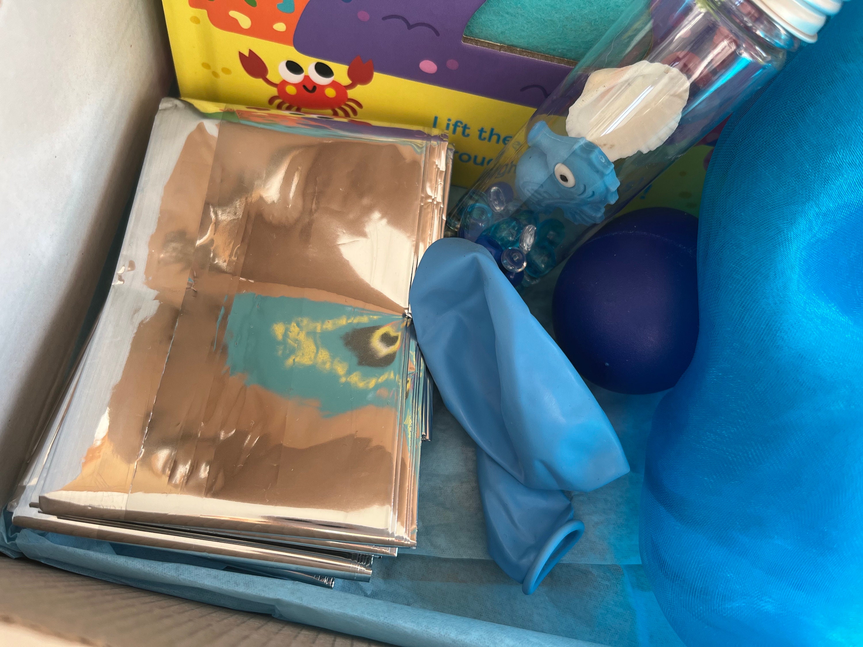 Under the Sea Sensory Box Baby Sensory Gift Sea Creatures - Etsy