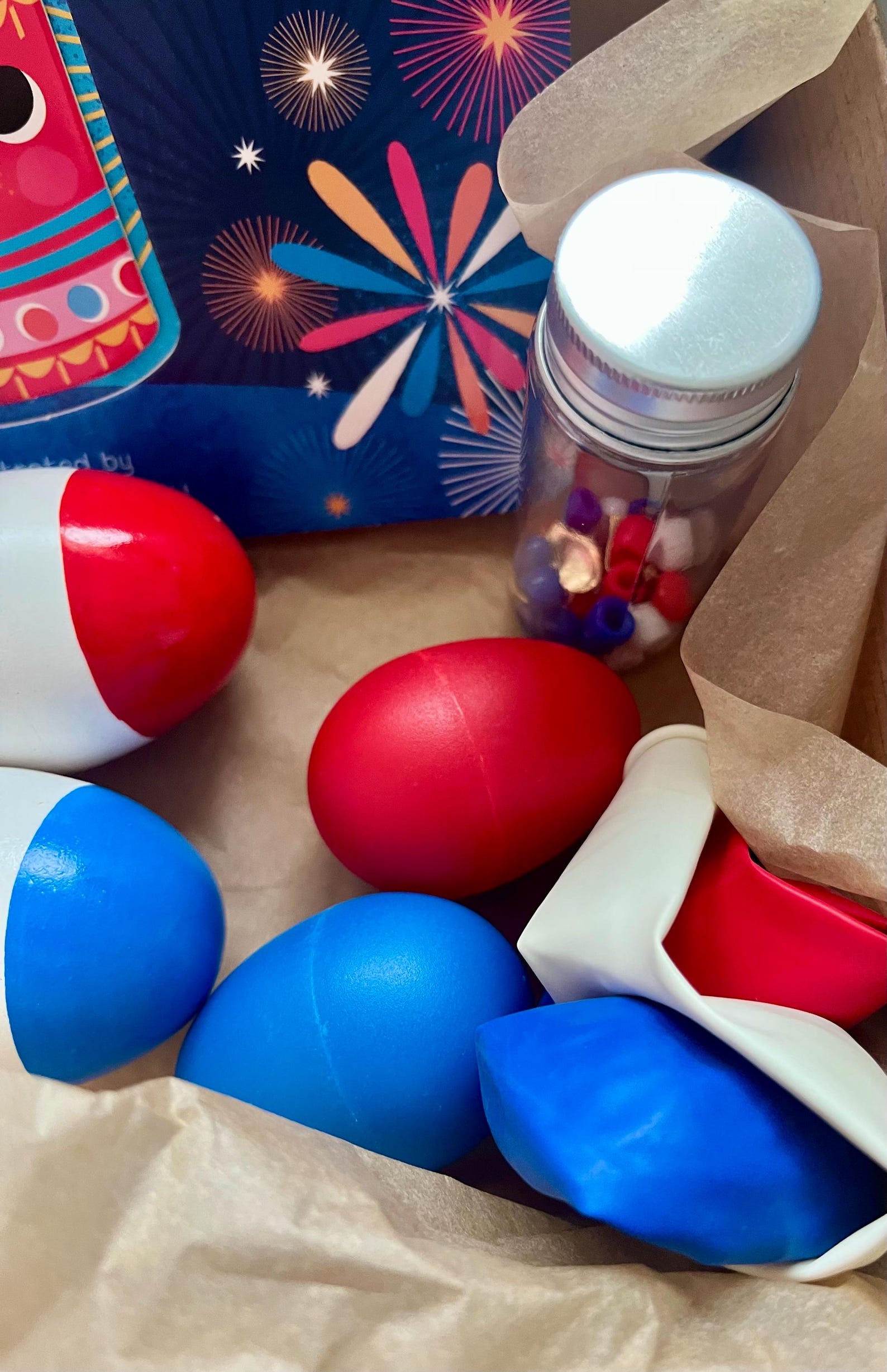 4th of July Sensory Box for Babies and Toddlers | Montessori Red White ...