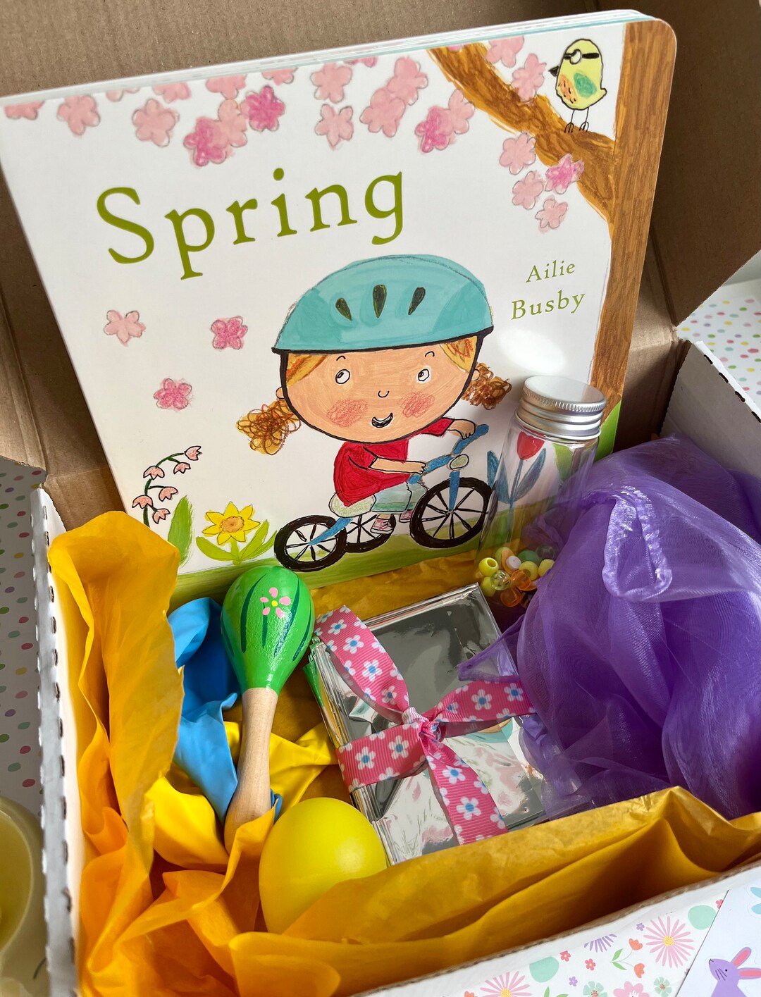 Spring Sensory Set Spring Sensory Box spring Baby Gift Spring Toddler ...