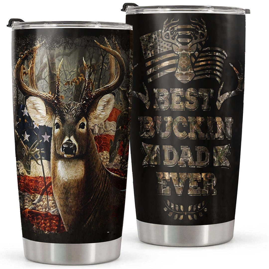 Hunting Gifts for Men - Stainless Steel Tumbler 20oz for Father - Best ...