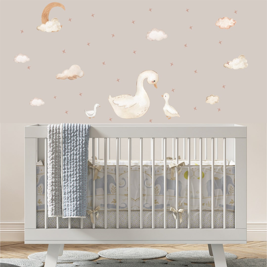 Goose Wall Decal for Nursery / Duck Wall Decal / Goose Wall Sticker ...