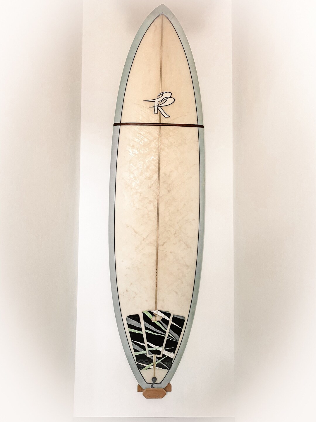 Surfboard Wall Mount Rack Vertical Wood - Etsy