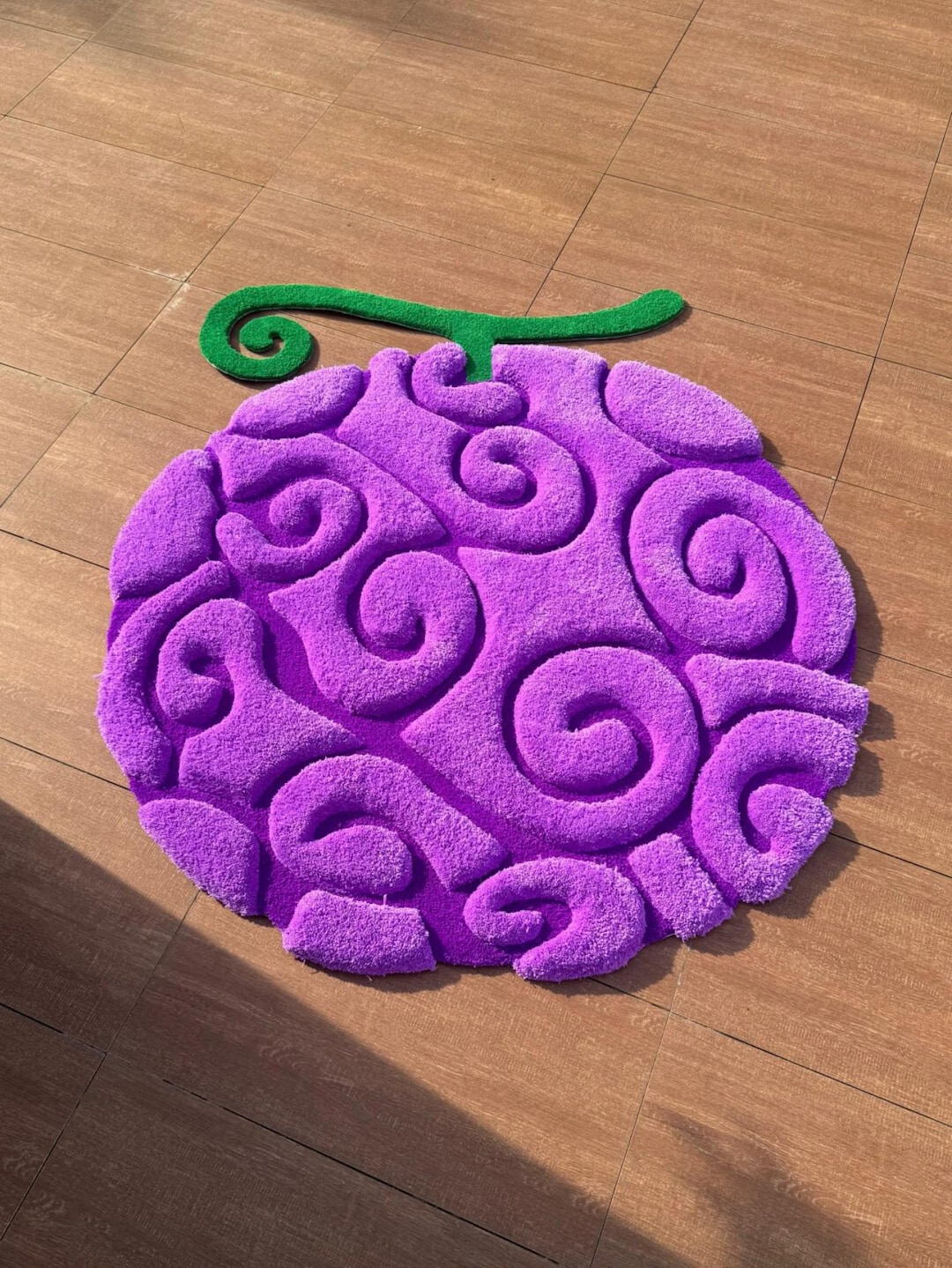 3D Devil Fruit Tufted Rugs, Japanese Design 100% Handmade Tufted Rug ...