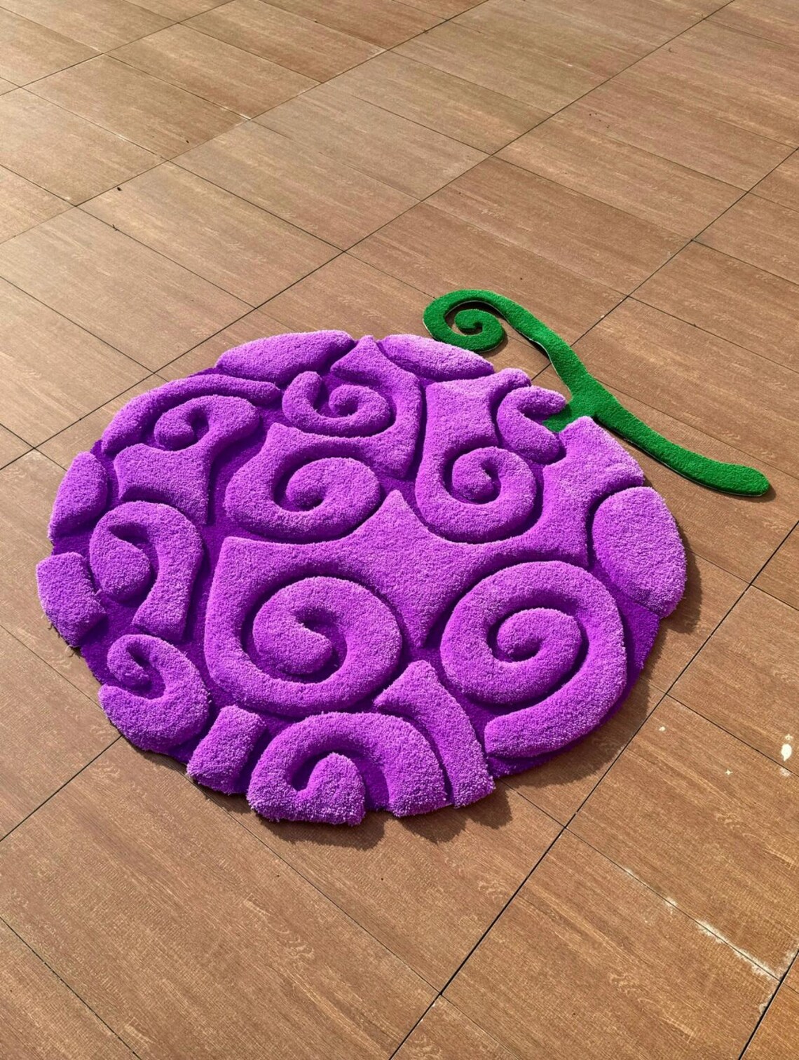 3D Devil Fruit Tufted Rugs, Japanese Design 100% Handmade Tufted Rug ...