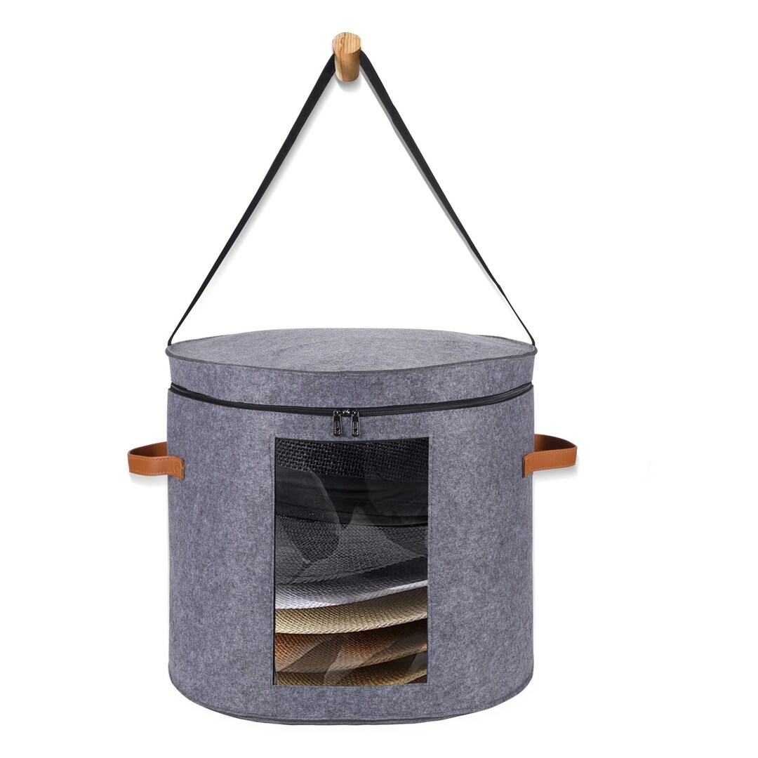 Huge Hat Boxes for Women Storage - Foldable Hat Storage Boxes With ...