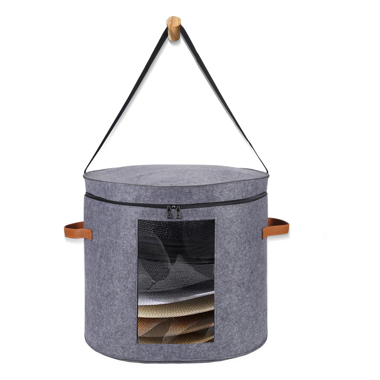 Huge Hat Boxes for Women Storage - Foldable Hat Storage Boxes With ...